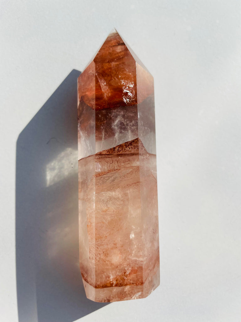 Fire Quartz Tower FQ134 – Koa Crystals & Stones